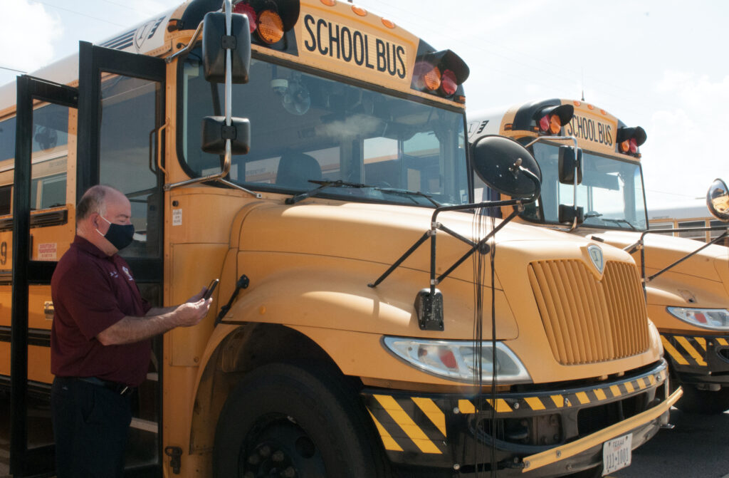 HCISD installs Zonar equipment on all school buses
