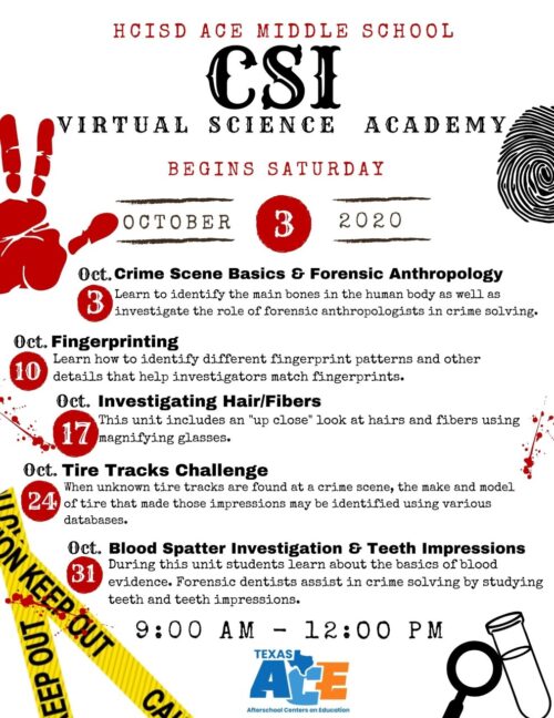 ACE program hosts CSI Science Academy