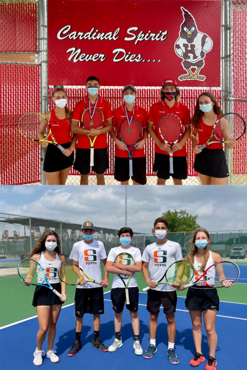 HCISD tennis teams advance to regional competition
