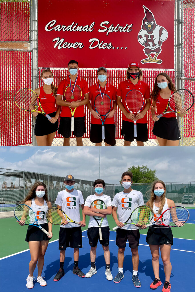 HCISD tennis teams advance to regional competition