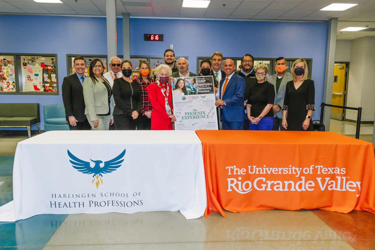 HCISD and UTRGV commit to redefine the HSHP experience